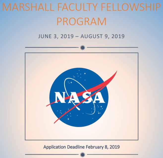 Marshall Faculty Fellowship Program - Nevada Nasa Programs